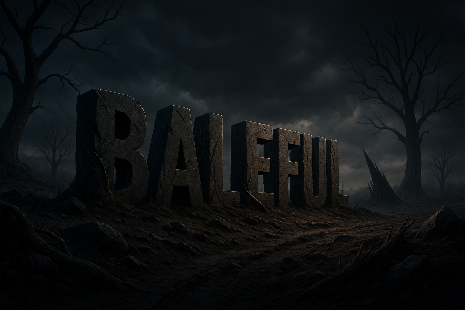 Baleful – Word Of The Day